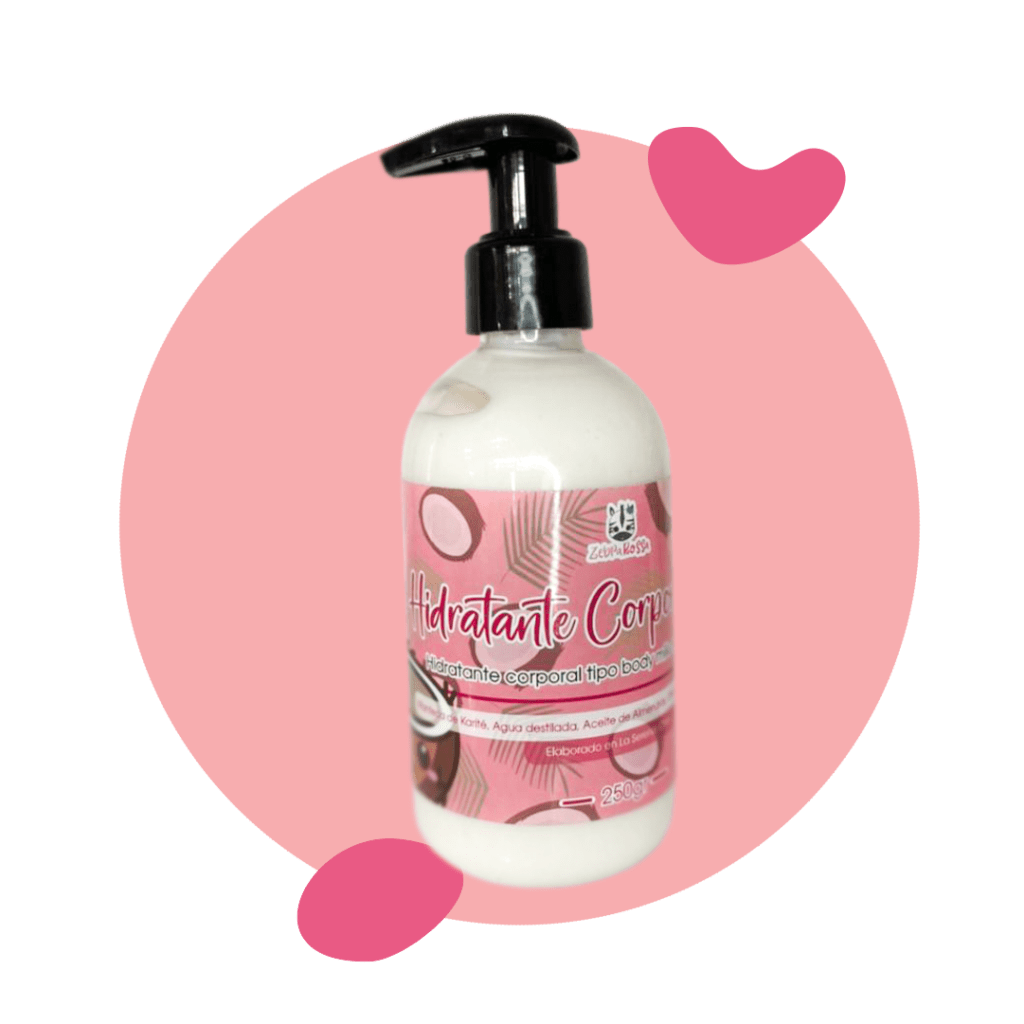 Hidratante Corporal Coco 250 ml – Zebra Rossa